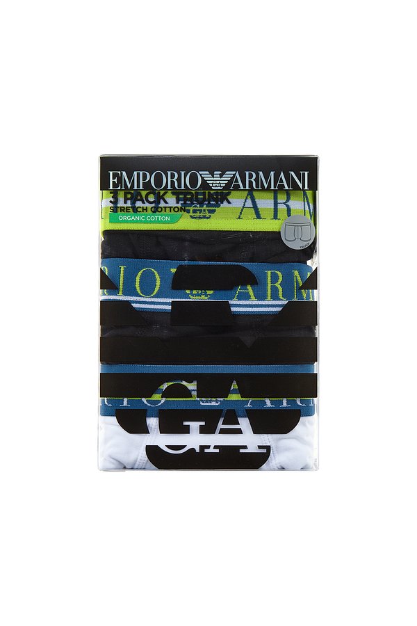 Emporio Armani Underwear엠포리오 아르마니 언더웨어 온라인 단독 남성 라인 밴딩 스트레치 코튼 드로즈