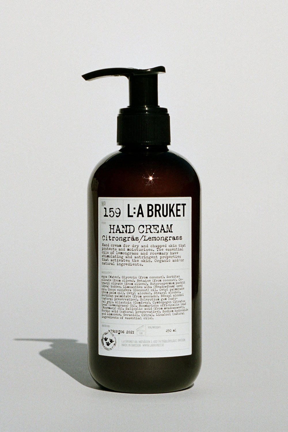 La Perva 라페르바 [라부르켓] 핸드 크림 레몬그라스 240ml S I Village 에스아이빌리지