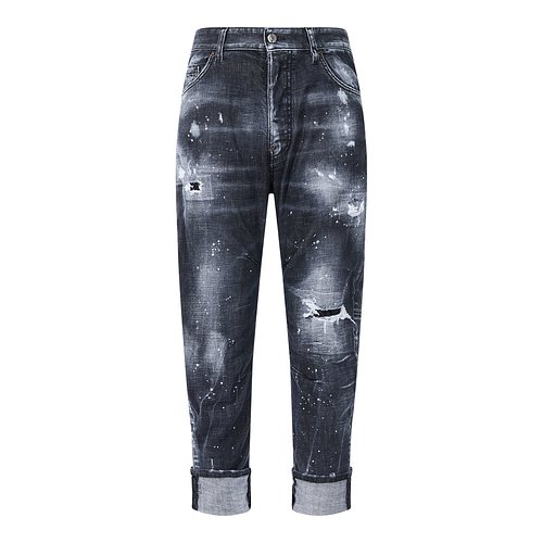Dsquared2디스퀘어드2 페인팅 롤업 컴뱃 진 Combat Sivillage 에스아이빌리지