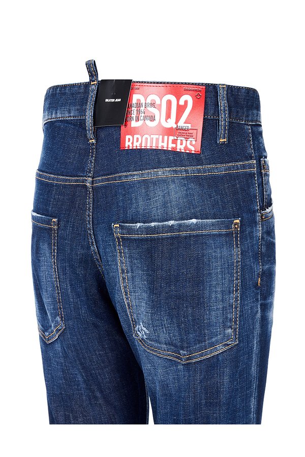 Dsquared2디스퀘어드2 엠보 로고 패치 스케이터 진 Skater Sivillage 에스아이빌리지