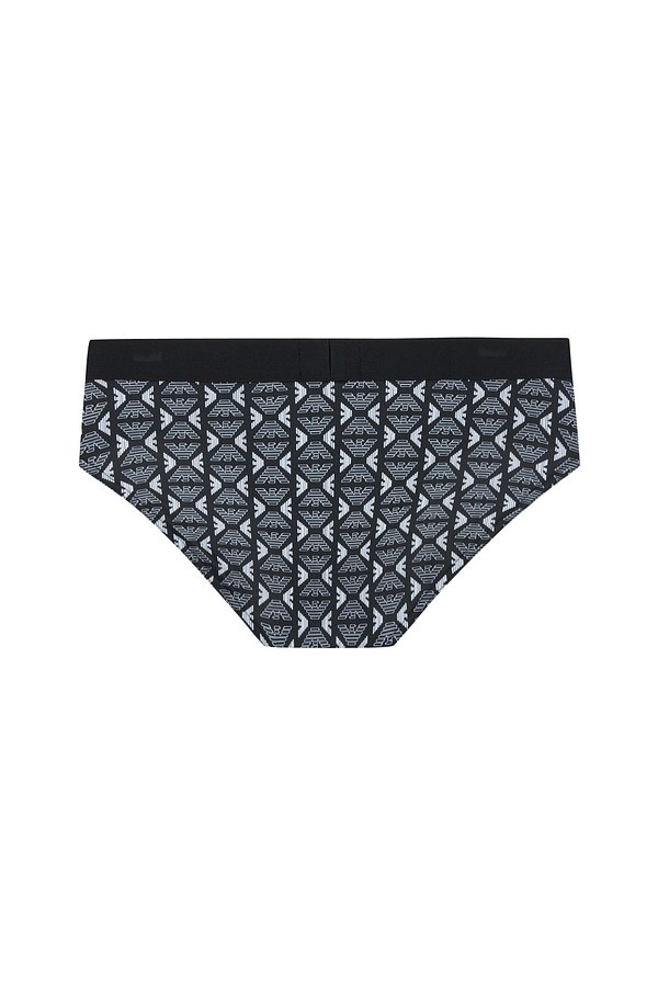 Emporio Armani Underwear엠포리오 아르마니 언더웨어 남성 로고 자카드 밴딩 패턴드 마이크로 브리프 S