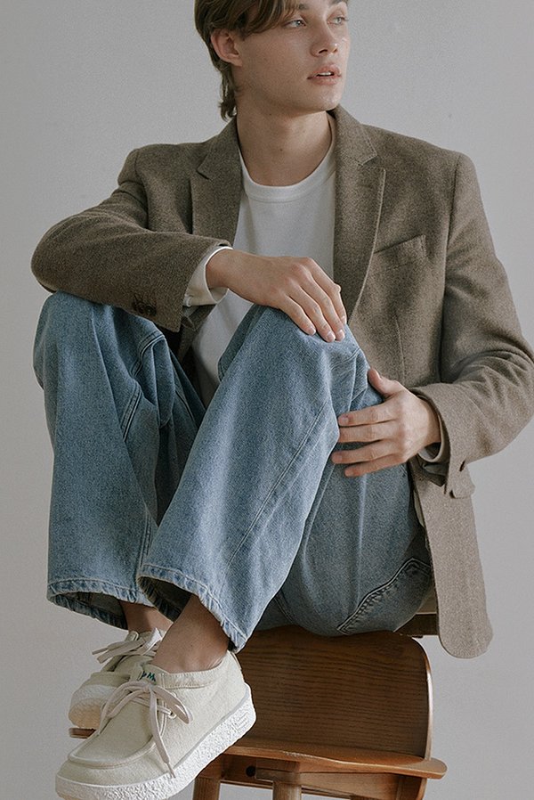 Lemouton르무통 르무통 왈라비 발 편한 메리노울 운동화 아이보리 Sivillage 에스아이빌리지
