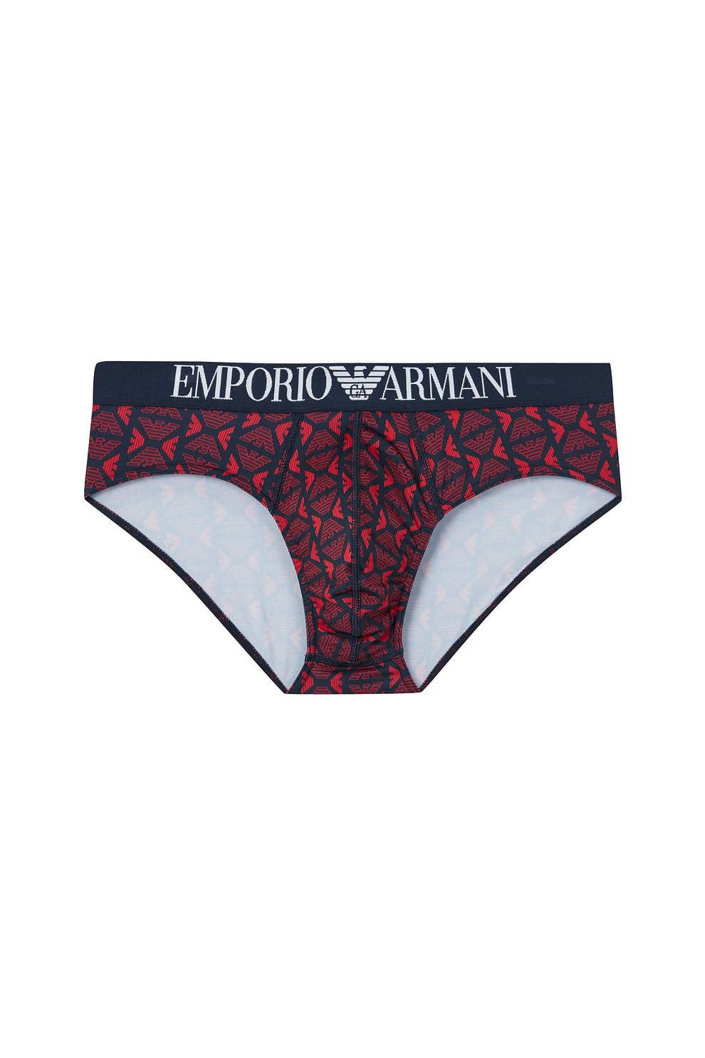 Emporio Armani Underwear엠포리오 아르마니 언더웨어 남성 로고 자카드 밴딩 패턴드 마이크로 브리프 S
