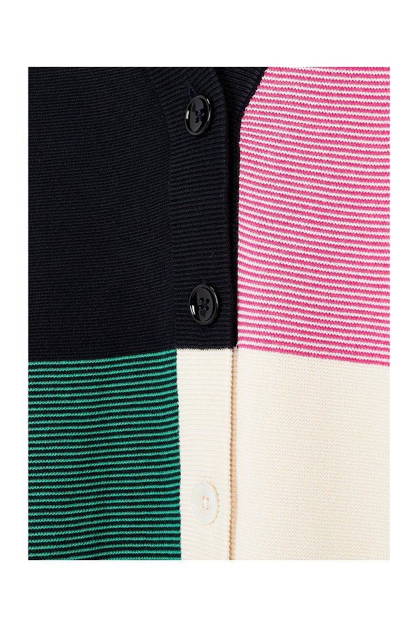 Paul Smith폴스미스 Ps Paul Smith 여성 해피 로고 니트 가디건 Sivillage 에스아이빌리지
