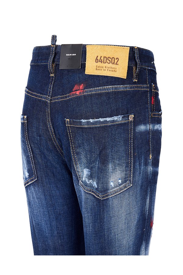 Dsquared2디스퀘어드2 스티치 하트 세일러 진 Sailor Sivillage 에스아이빌리지