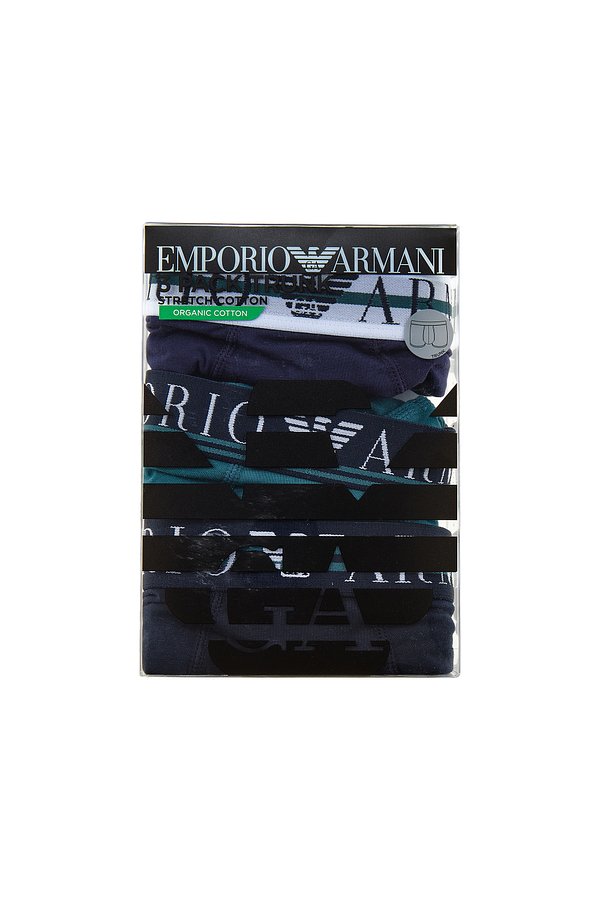 Emporio Armani Underwear엠포리오 아르마니 언더웨어 온라인 단독 남성 라인 밴딩 스트레치 코튼 드로즈