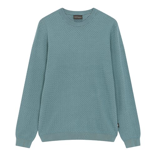 Emporio Armaniu엠포리오 아르마니 패턴드 레이온 블랜드 니트 Sivillage 에스아이빌리지
