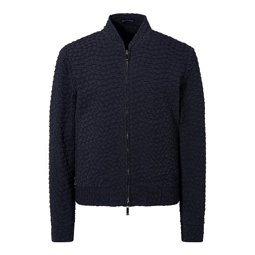 Emporio Armani엠포리오 아르마니 남성 하운드투스 디테일 집업 자켓 Sivillage 에스아이빌리지