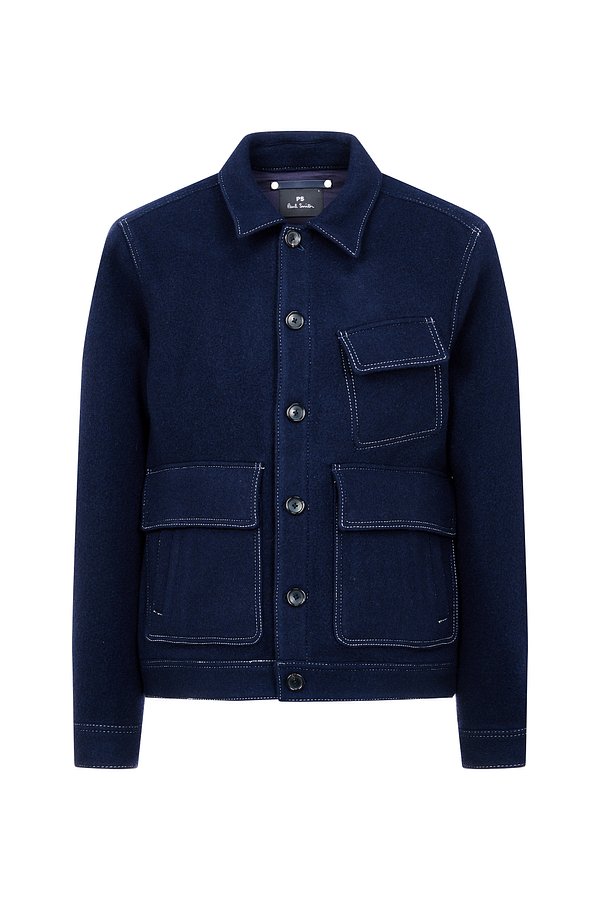 Paul Smith폴스미스 Ps Paul Smith 울 블렌드 스티치 자켓 Sivillage 에스아이빌리지