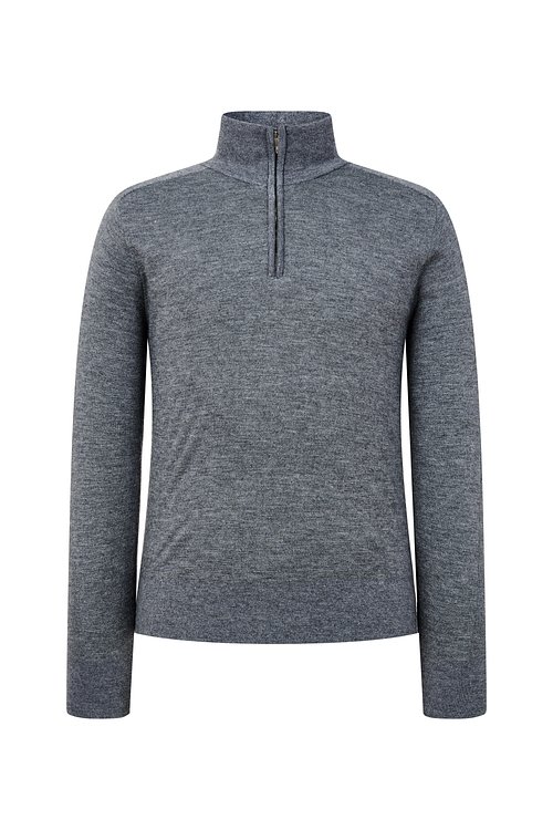 Philipp Plein Golf필립플레인 골프 Men 라이트웨이트 캐시미어 하프 집업 스웨터 Sivillage