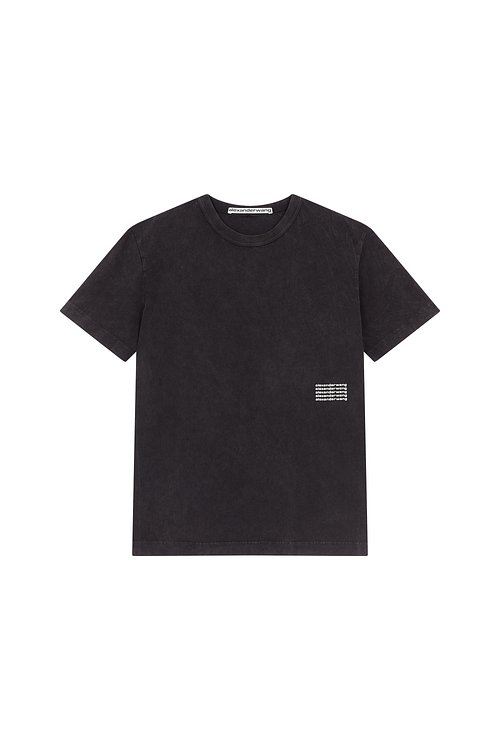 Alexander Wang알렉산더왕 Unisex 리피트 로고 크루넥 티셔츠 Sivillage 에스아이빌리지