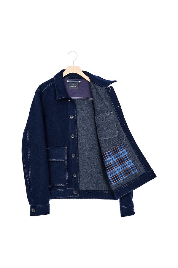 Paul Smith폴스미스 Ps Paul Smith 울 블렌드 스티치 자켓 Sivillage 에스아이빌리지