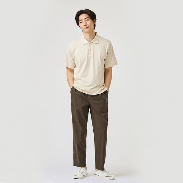Jaju자주 남 베이직 데일리핏 팬츠 Sivillage 에스아이빌리지