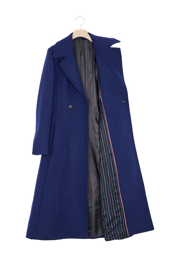 Paul Smith폴스미스 여성 울 블렌드 A라인 더블 코트 Sivillage 에스아이빌리지