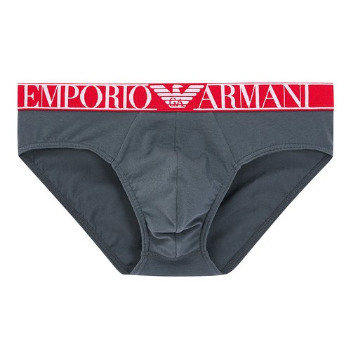 Emporio Armani Underwear엠포리오 아르마니 언더웨어 남성 엠보 로고 밴딩 브리프 Sivillage
