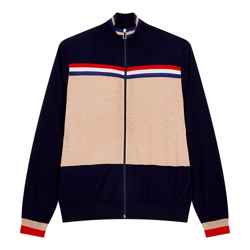 Paul Smith폴스미스 Ps Paul Smith 배색 스트라이프 집업 가디건 Sivillage 에스아이빌리지