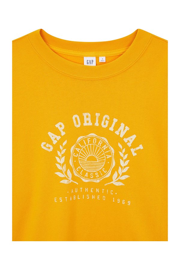 Gap Adults갭 여성 로고 그래픽 크루넥 맨투맨 Online Exclusive Sivillage 에스