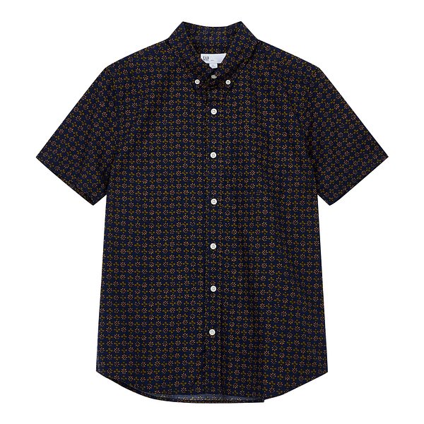 Gap Adults갭 ★갭 남성 20년 Summer★ 패턴드 원 포켓 반팔 셔츠 Sivillage 에스아이빌리지