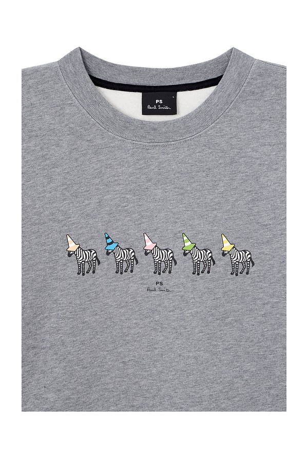 Paul Smith폴스미스 Ps Paul Smith 콘 지브라 코튼 맨투맨 Sivillage 에스아이빌리지