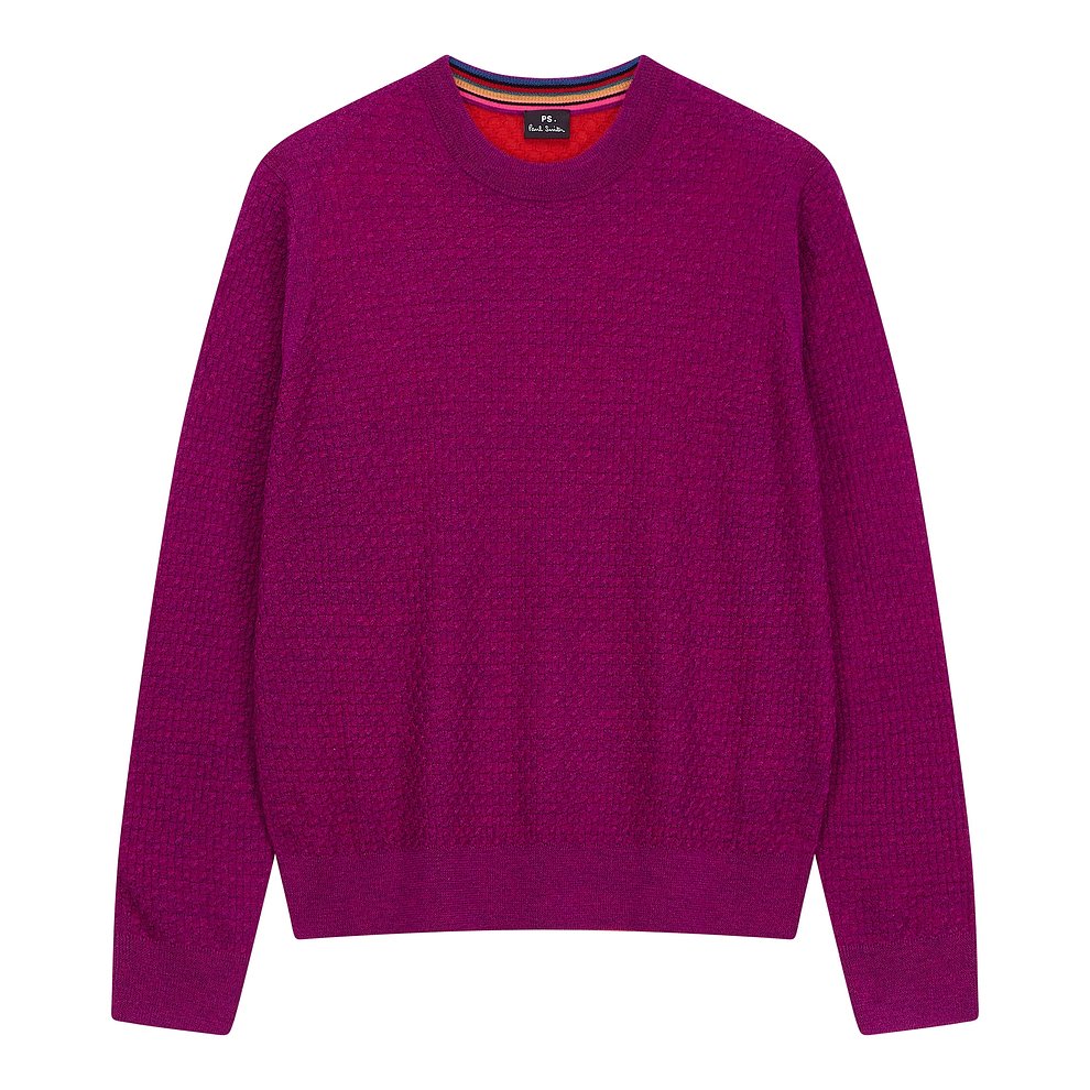 Paul Smith폴스미스 Ps Paul Smith 여성 트위스트 하프 배색 니트 Sivillage 에스아이빌리지