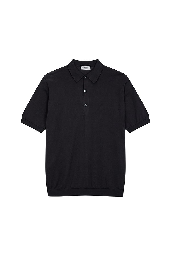 Man On The Boon맨온더분 John Smedley 숏 슬리브 소프트 카라 니트 Sivillage 에스