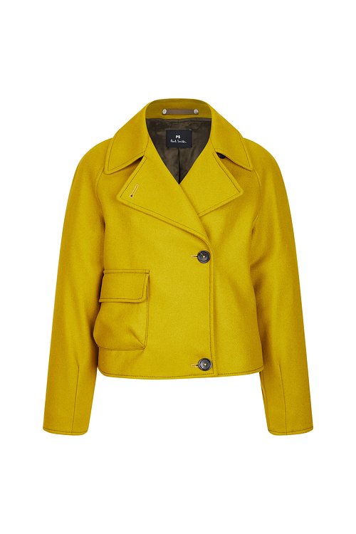 Paul Smith폴스미스 Ps Paul Smith 여성 언발 플랩 포켓 숏 코트 Sivillage 에스아이빌리지