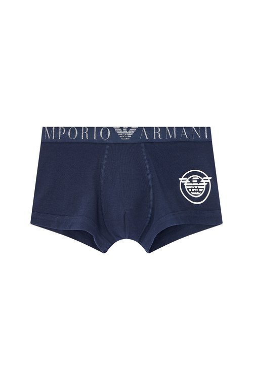 Emporio Armani Underwear엠포리오 아르마니 언더웨어 남성 글리터 로고 밴드 코튼 드로즈 Si