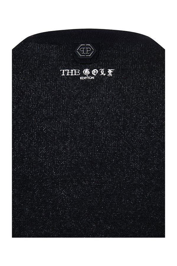 Philipp Plein Golf필립플레인 골프 Men 크롬 윈드프루프 크루 풀오버 Sivillage 에스아이빌리지