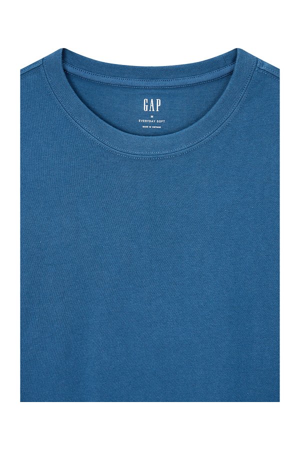 Gap Adults갭 남성 솔리드 코튼 롱 슬리브 티셔츠 Sivillage 에스아이빌리지