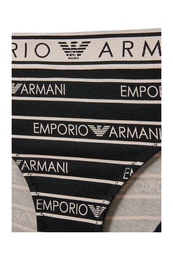 Emporio Armani Underwear엠포리오 아르마니 언더웨어 여성 로고 밴드 프린트 브리프 Sivillage