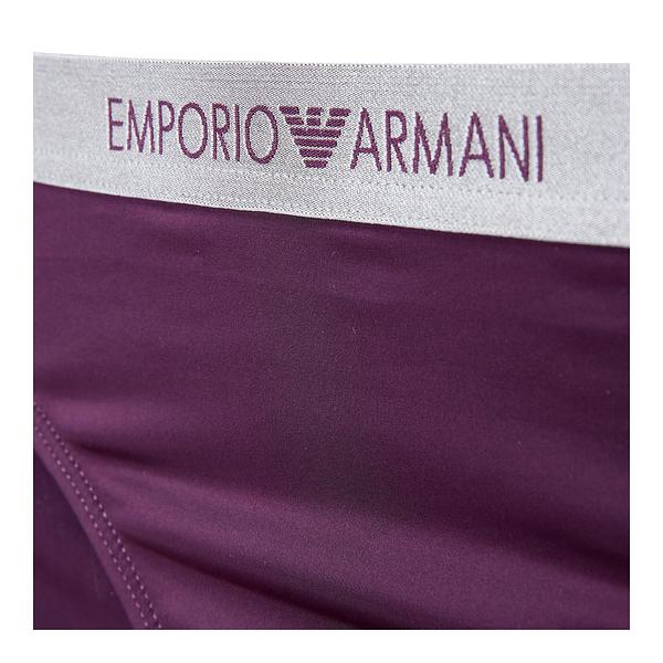 Emporio Armani Underwear엠포리오 아르마니 언더웨어 풀로고 실버 스트랩 울트라 푸쉬업 브라 And 브리프 세트