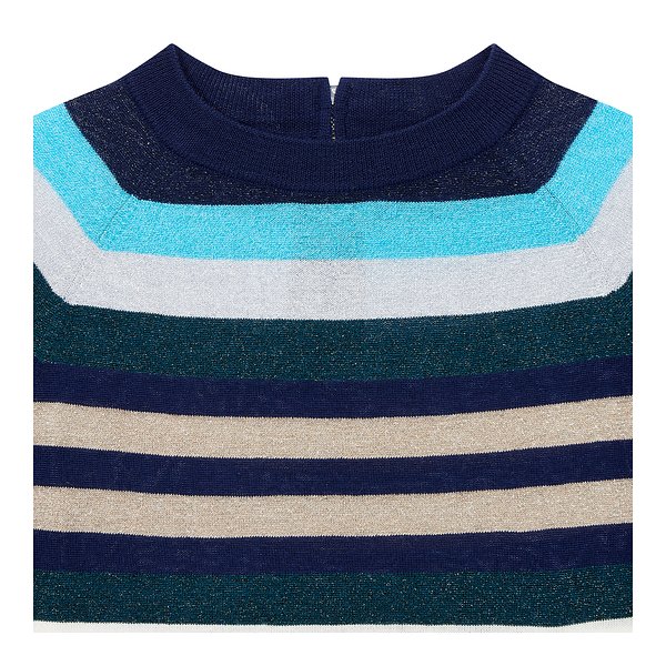 Paul Smith폴스미스 Ps Paul Smith 여성 메탈 스트라이프 래글런 니트 Sivillage 에스아이빌리지