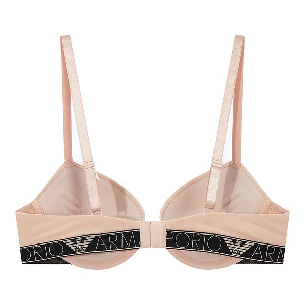 Emporio Armani Underwear엠포리오 아르마니 언더웨어 여성 프리미엄 마이크로 씬 로고 밴딩 푸쉬업 브라