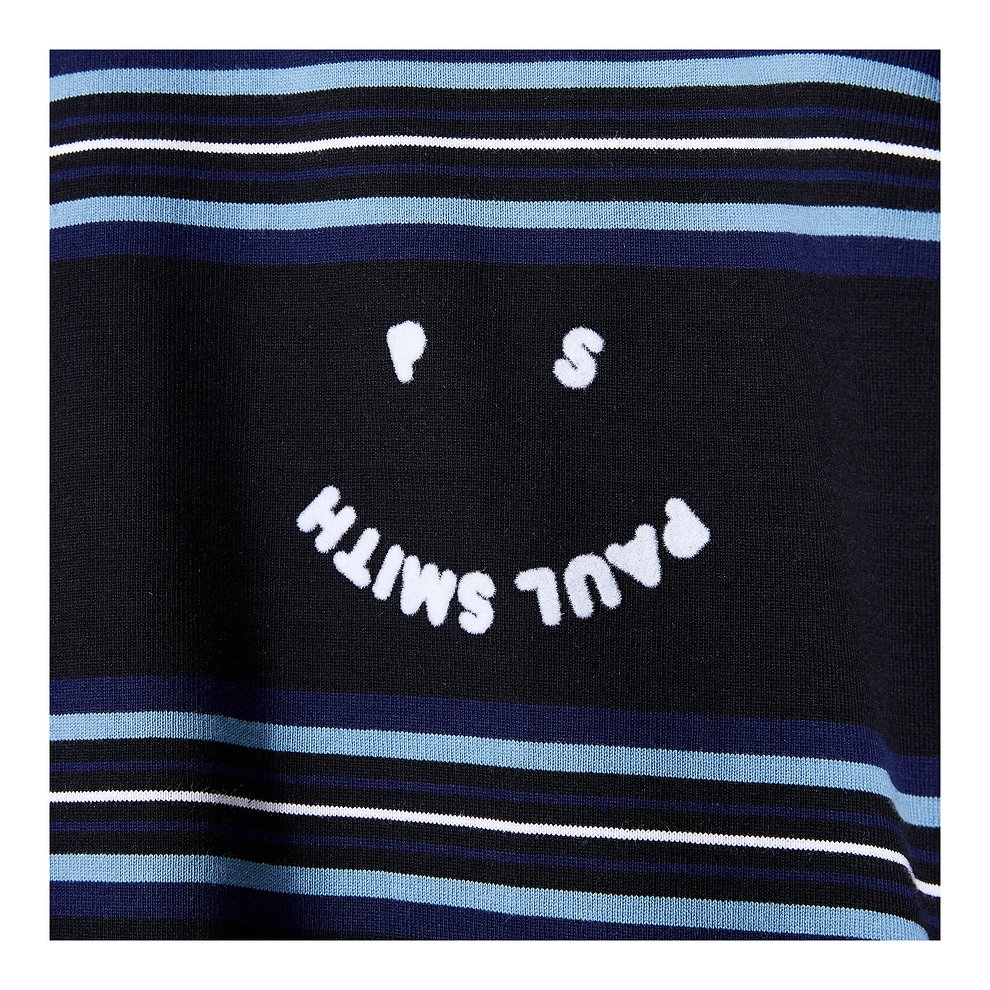 Paul Smith폴스미스 Ps Paul Smith 해피 로고 스트라이프 티셔츠 Sivillage 에스아이빌리지