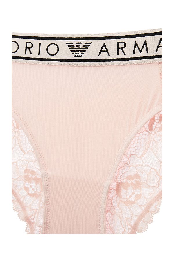 Emporio Armani Underwear엠포리오 아르마니 언더웨어 여성 플라워 자수 로고 밴드 브리프 Si