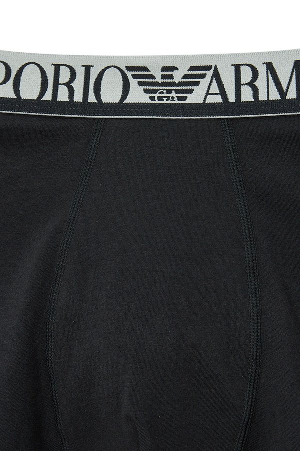 Emporio Armani Underwear엠포리오 아르마니 언더웨어 남성 라인 로고 밴딩 코튼 드로즈 Si