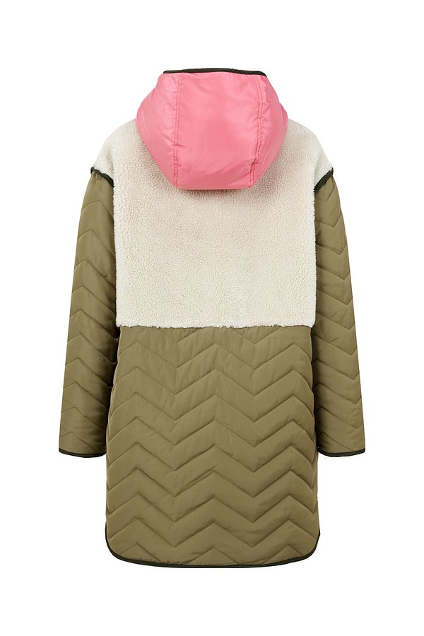 Paul Smith폴스미스 Ps Paul Smith 여성 지그재그 퀼티드 후드 코트 Sivillage 에스아이빌리지