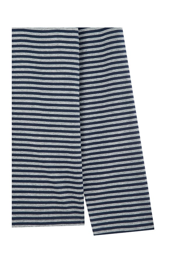 Emporio Armani Underwear엠포리오 아르마니 언더웨어 남성 스트라이프 롱 슬리브 라운지 티셔츠 Si