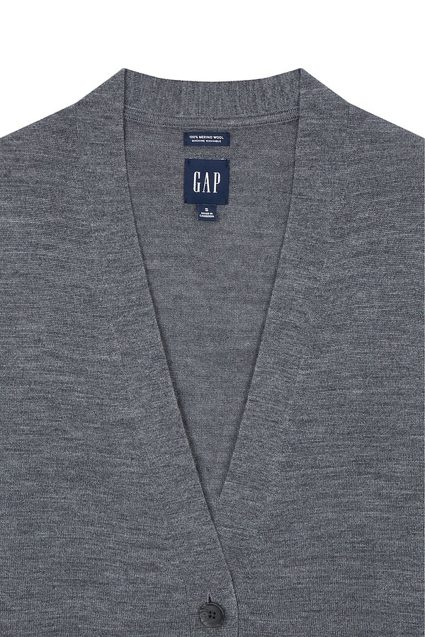 Gap Adults갭 여성 롱 메리노 울 가디건 Sivillage 에스아이빌리지