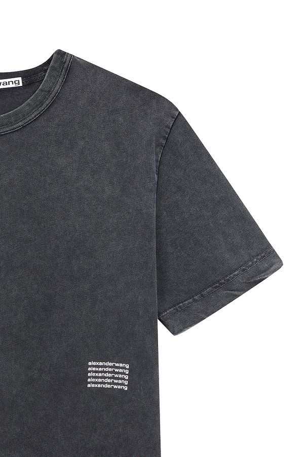 Alexanderwang알렉산더왕 Unisex 리피트 로고 숏 슬리브 티셔츠 Sivillage 에스아이빌리지