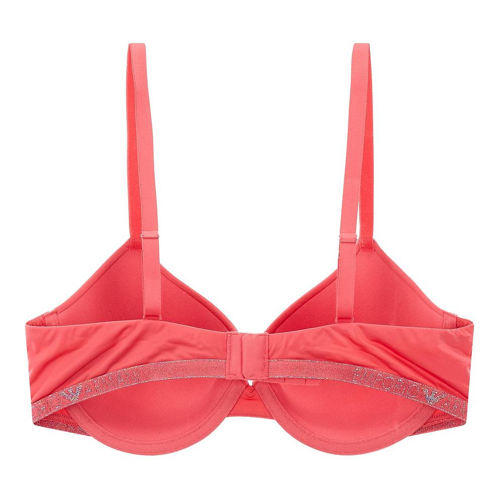 Emporio Armani Underwear엠포리오 아르마니 언더웨어 멀티 컬러 메탈릭 로고 소프트 컨투어 브라 And 티팬티