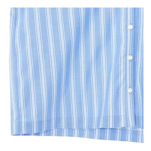 Gap Adults갭 ★갭 여성 21년 Summer★ 패턴드 숏 슬리브 라운지 셔츠 Sivillage 에스아이빌리지