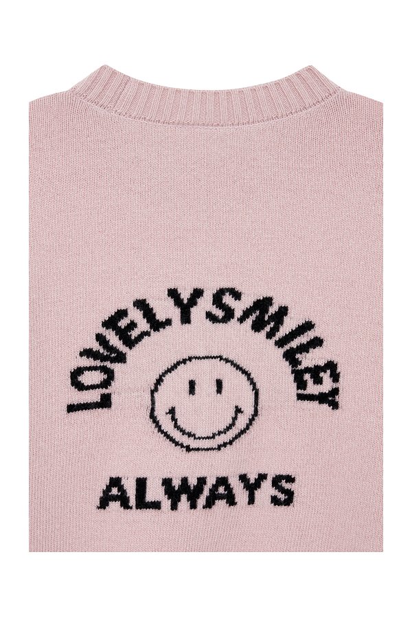 Gcut지컷 Smiley® 스마일리 백 와이드 니트 Sivillage 에스아이빌리지