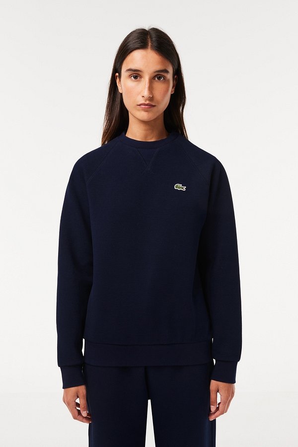 Lacoste라코스테 라코스테 여성 래글런 크루넥 티셔츠 Sf7073 53n 166 Sivillage 에스아이빌리지