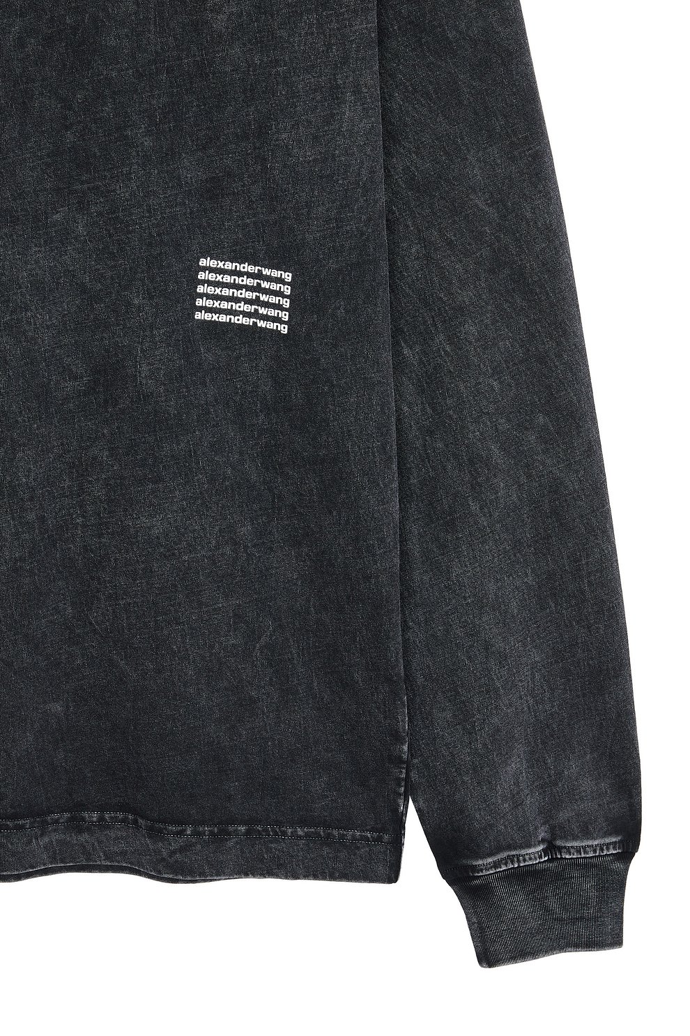 Alexander Wang알렉산더왕 Unisex 리피트 로고 롱 슬리브 티셔츠 Sivillage 에스아이빌리지