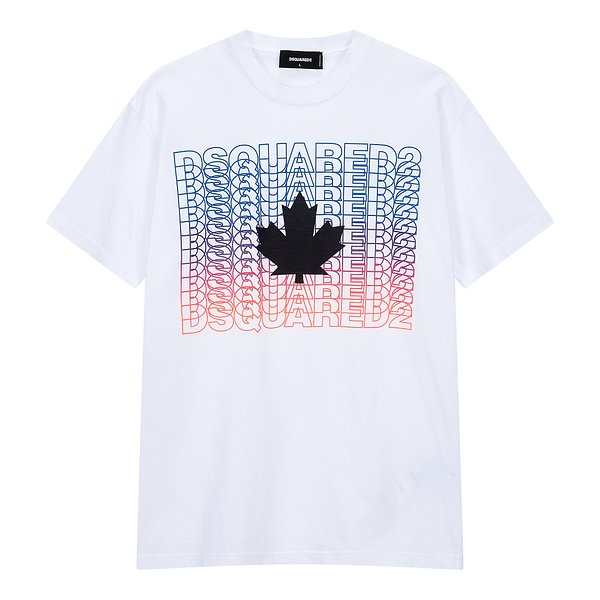 Dsquared2디스퀘어드2 아웃라인 로고 프린트 티셔츠 Cool Fit Sivillage 에스아이빌리지