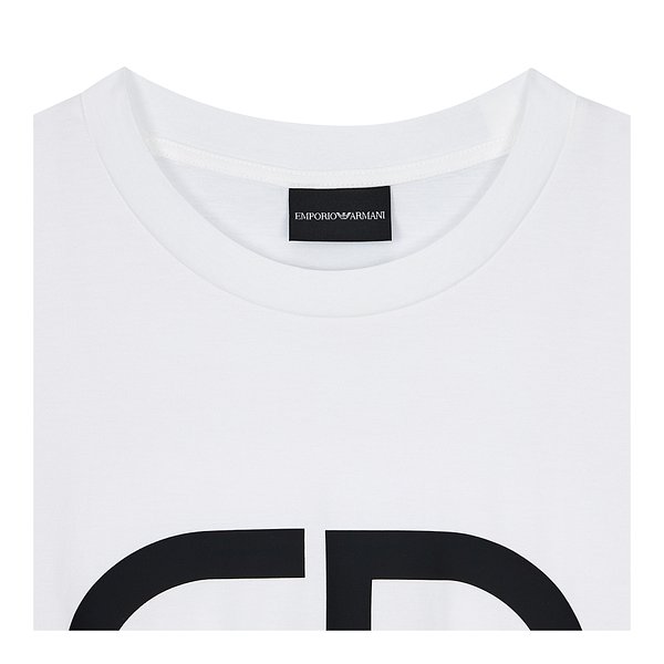 Emporio Armani엠포리오 아르마니 남성 로고 그래픽 이지 티셔츠 Sivillage 에스아이빌리지