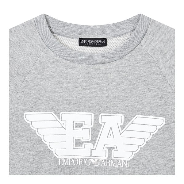 Emporio Armani Underwear엠포리오 아르마니 언더웨어 여성 이글 로고 라운지 맨투맨 Sivillage