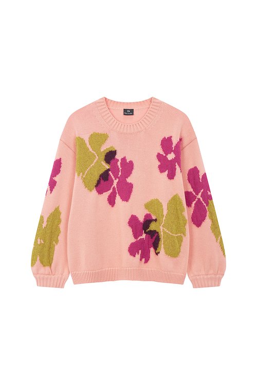 Paul Smith폴스미스 Ps Paul Smith 여성 플라워 포인트 크루넥 니트 Sivillage 에스아이빌리지