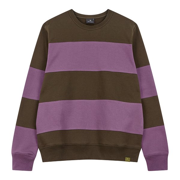 Paul Smith폴스미스 Ps Paul Smith 배색 스트라이프 크루넥 맨투맨 Sivillage 에스아이빌리지
